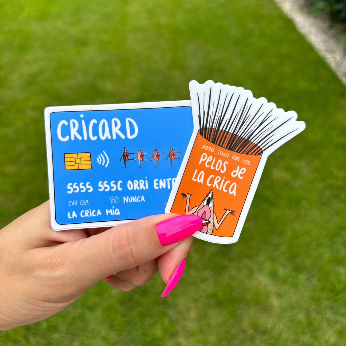 Método de Pago Pack (2 - stickers) – La Crica Mía